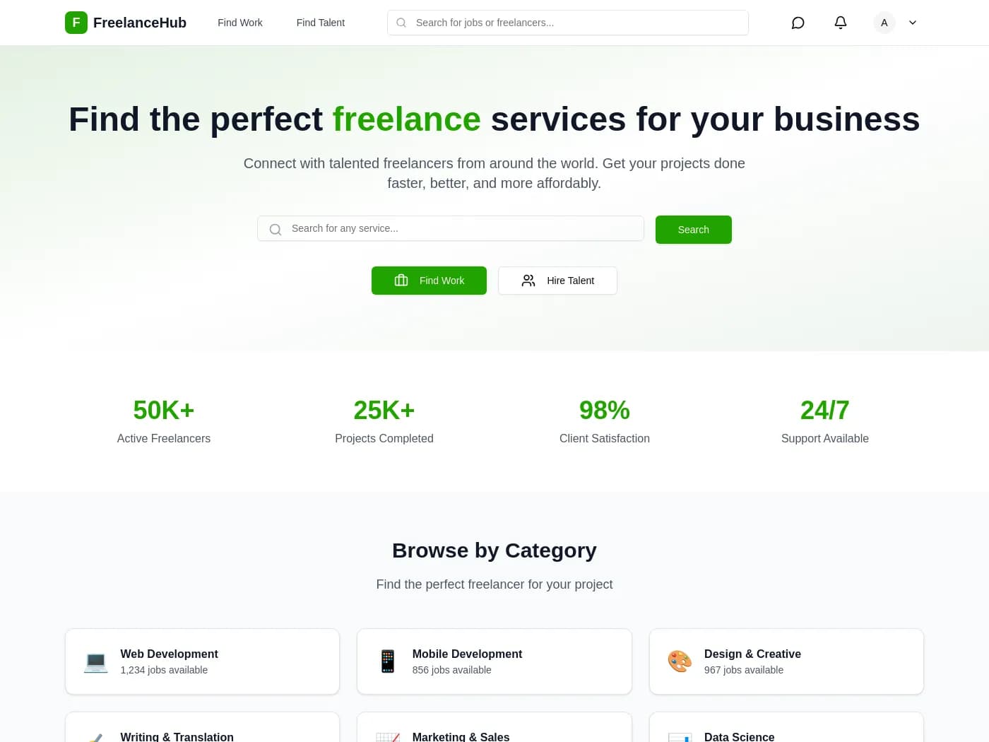 Upwork Clone - Freelance Marketplace Platform