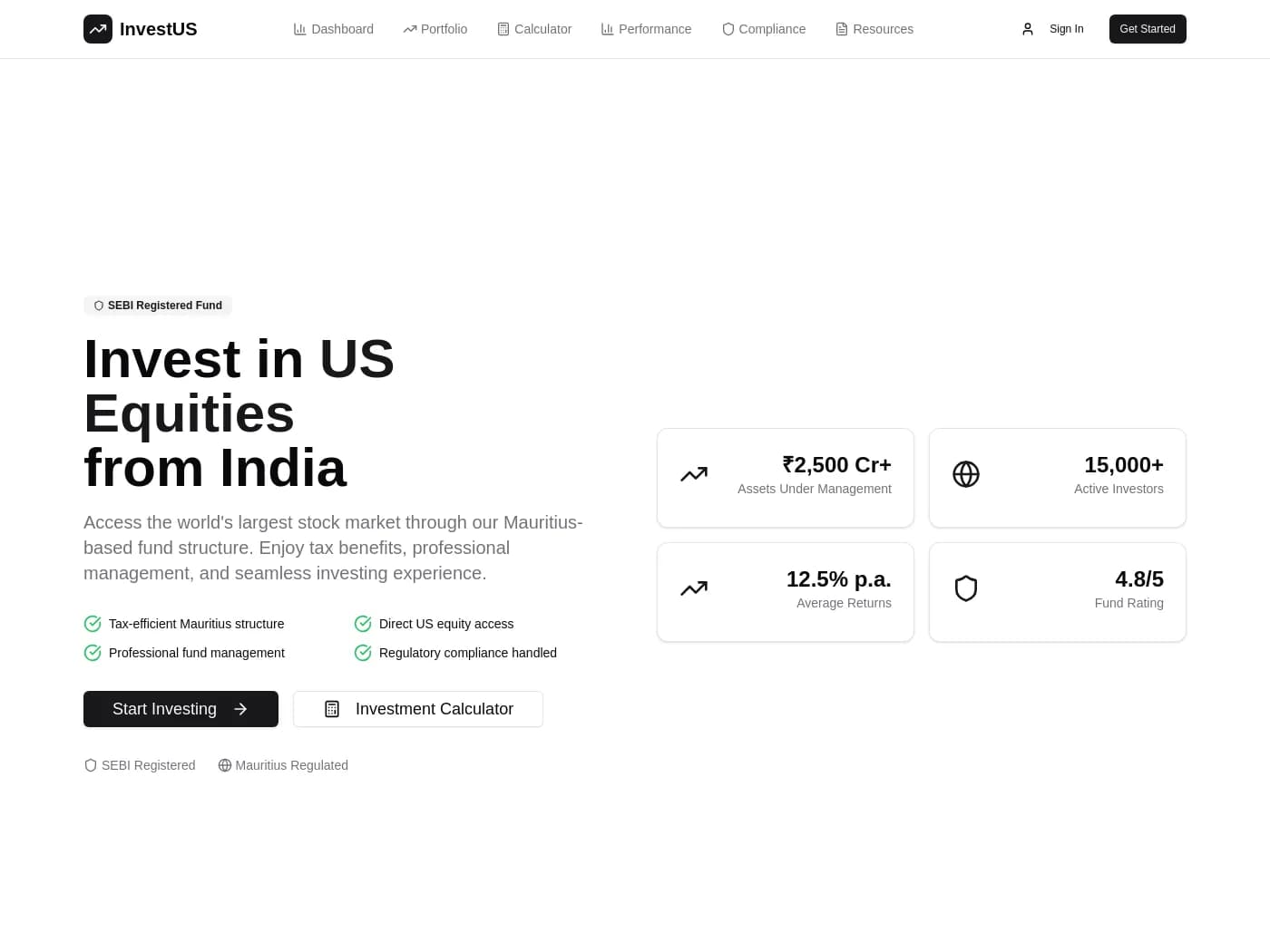US Equity Investment Platform for Indians