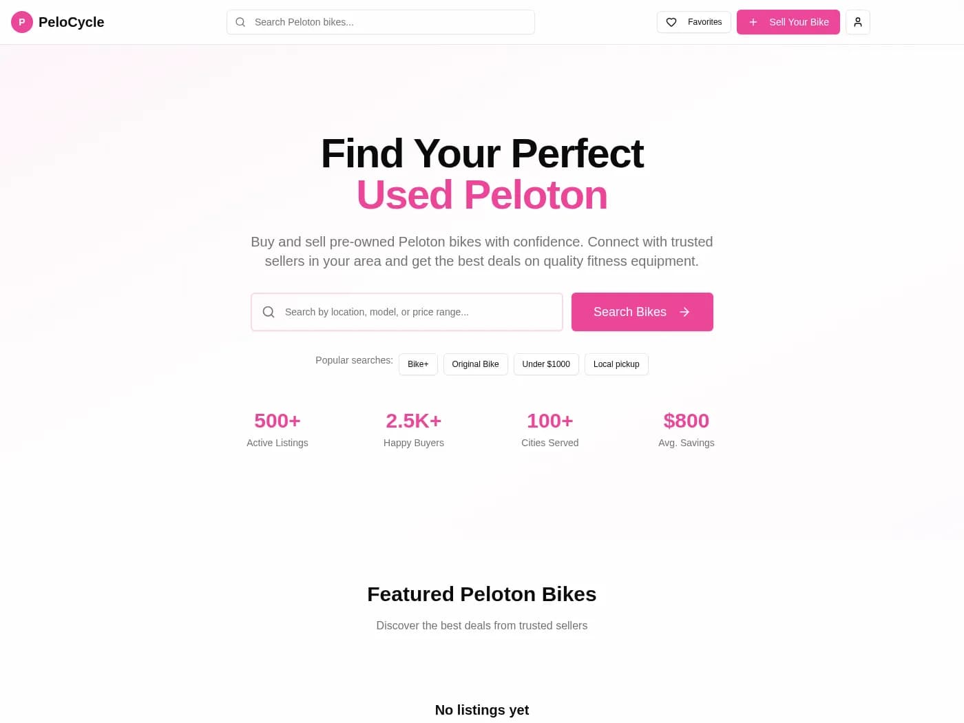 Peloton Marketplace: Buy & Sell Used Peloton Bikes with Ease
