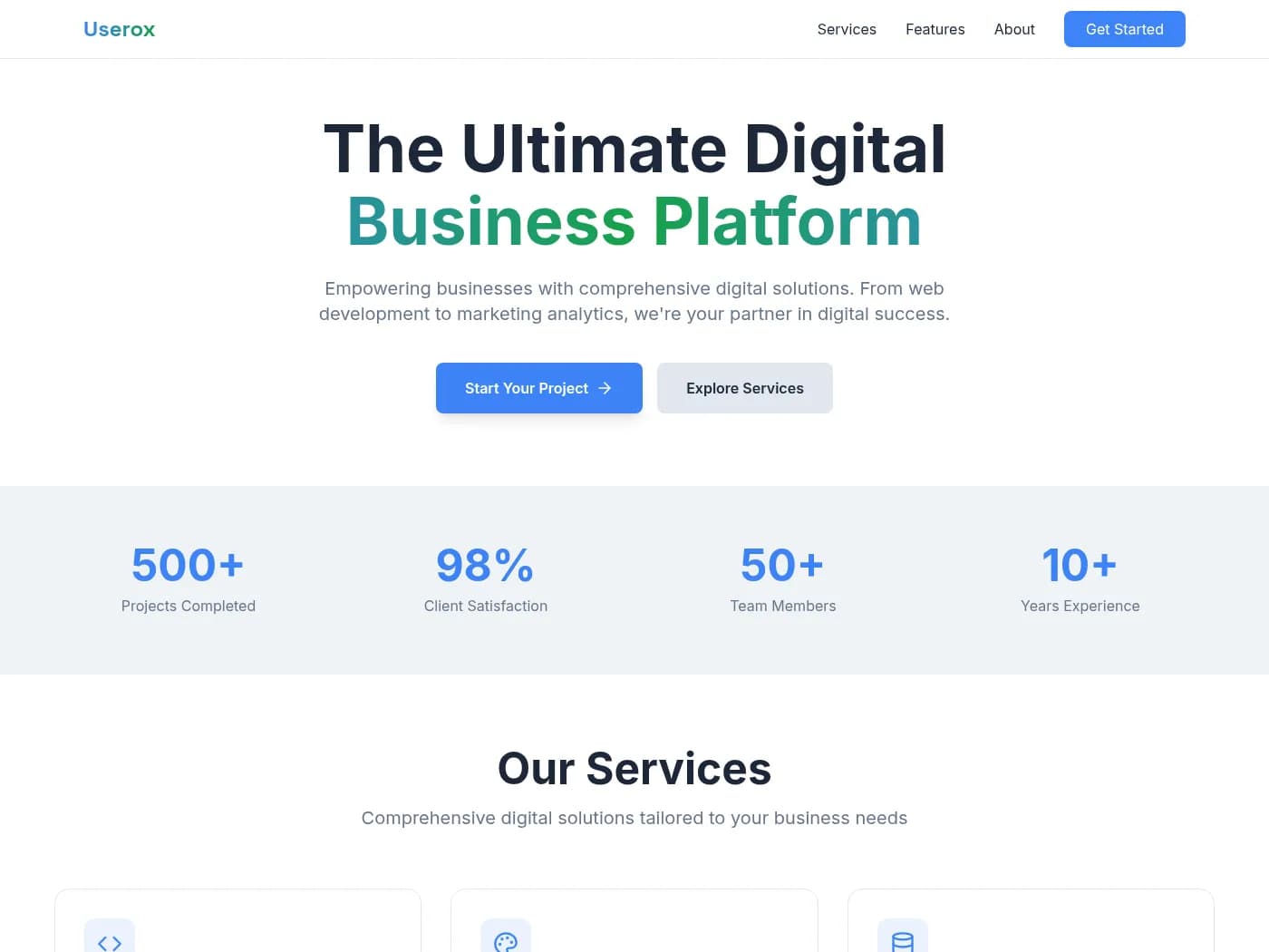Userox: The Ultimate Digital Business Platform