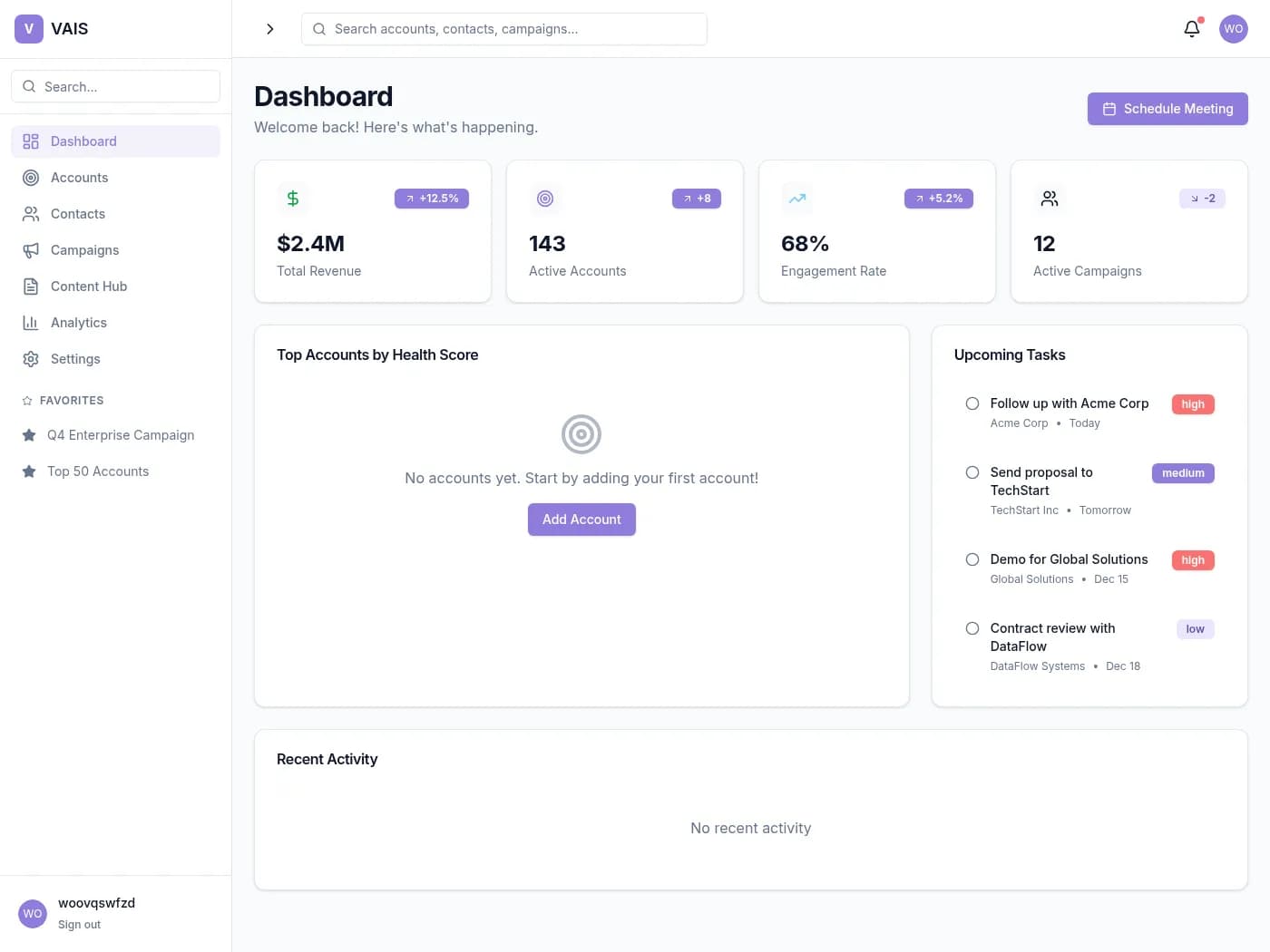 VAIS - Account-Based Marketing SaaS Platform