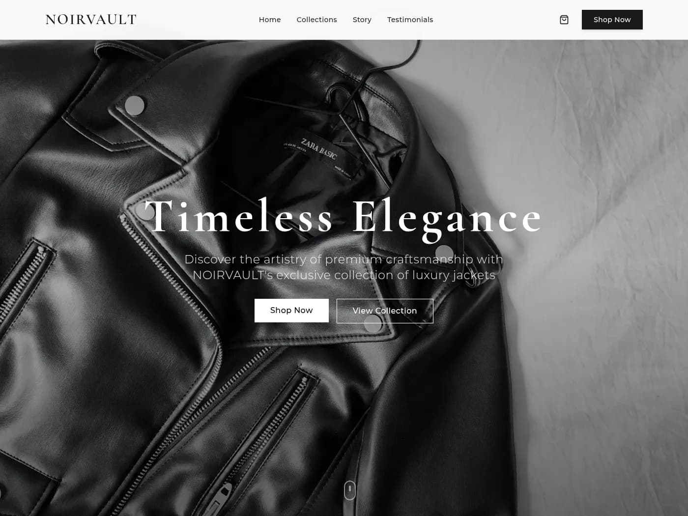 Valencia Luxury Clothing Web Experience
