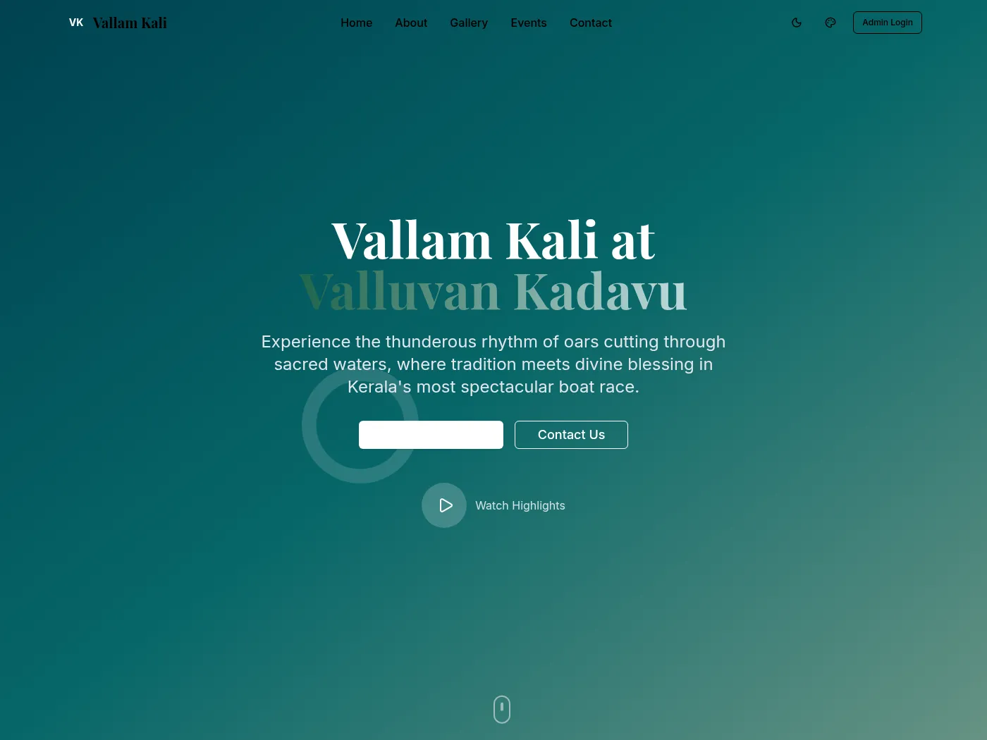Vallam Kali Client-Side Website & Admin CMS with React, Redux, Firebase, and Customizable Themes