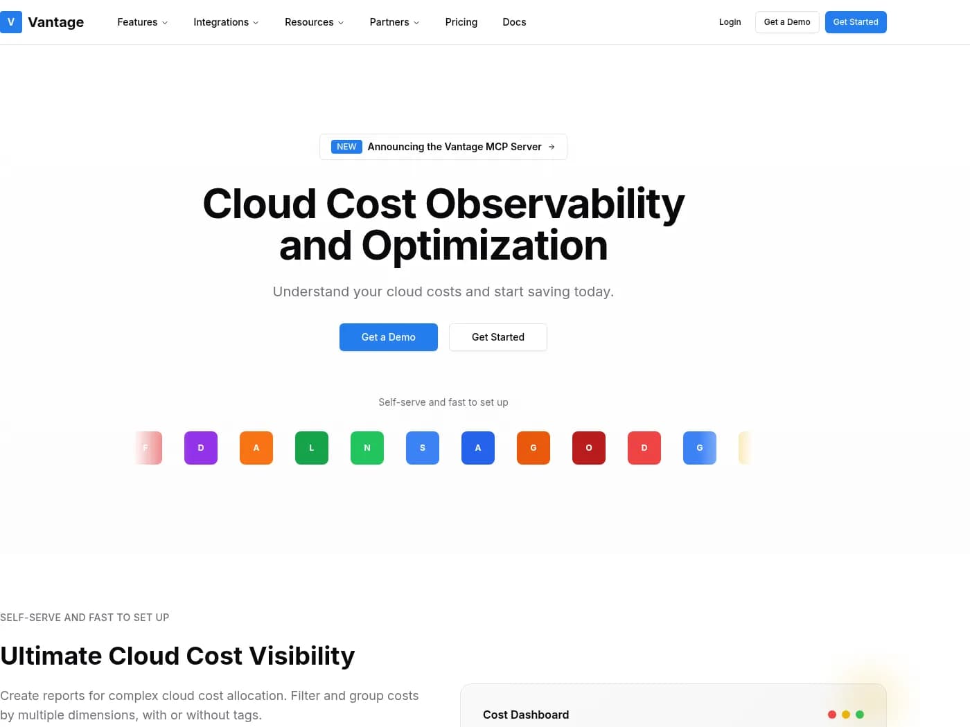 Vantage.sh Clone - Cloud Cost Management Platform