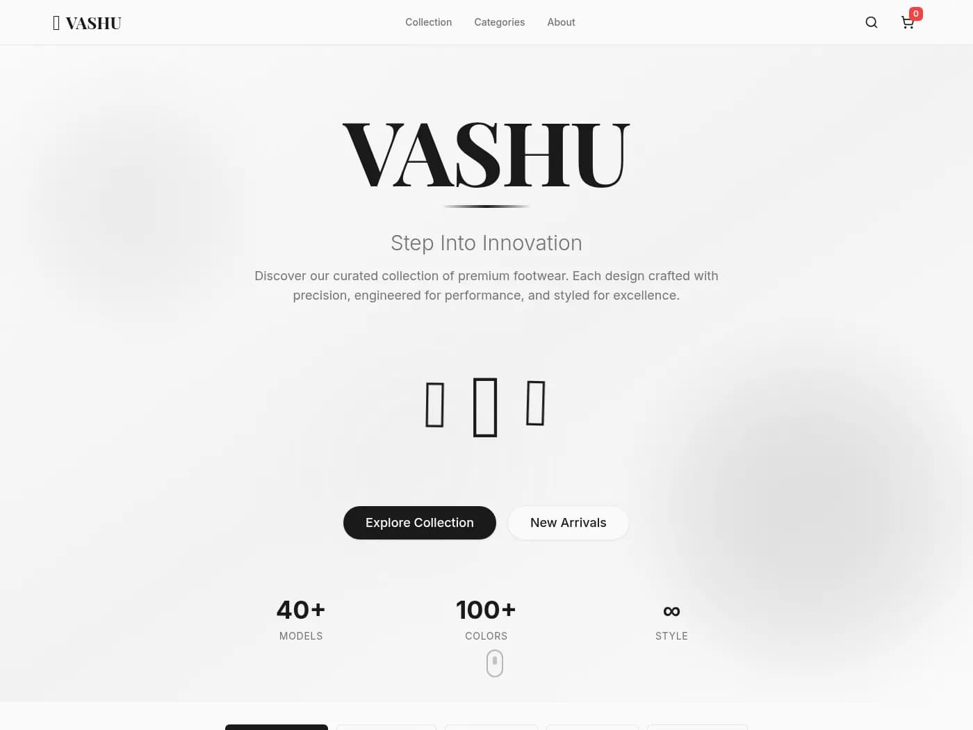 Vashu Animated Shoe Store