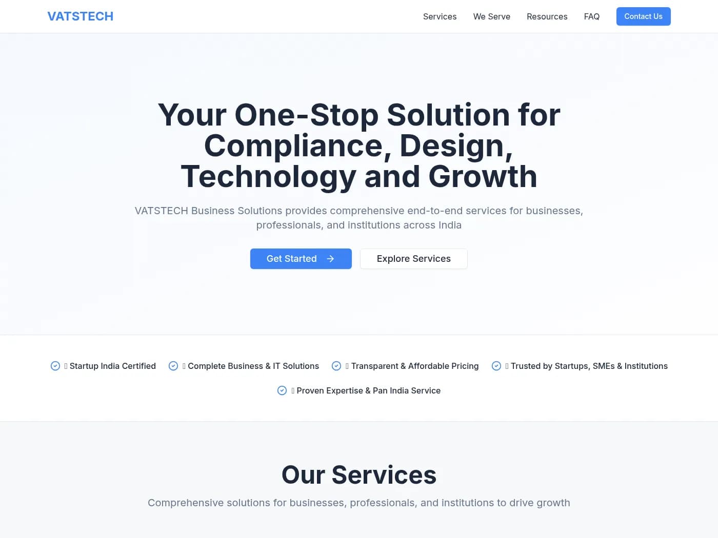 VATSTECH Business Solutions - One Stop Compliance, IT & Growth Partner