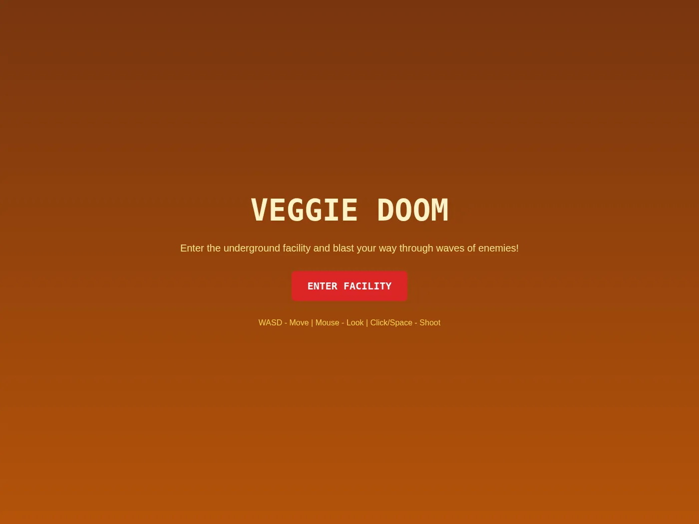Veggie Doom: 3D Farmer Shooter