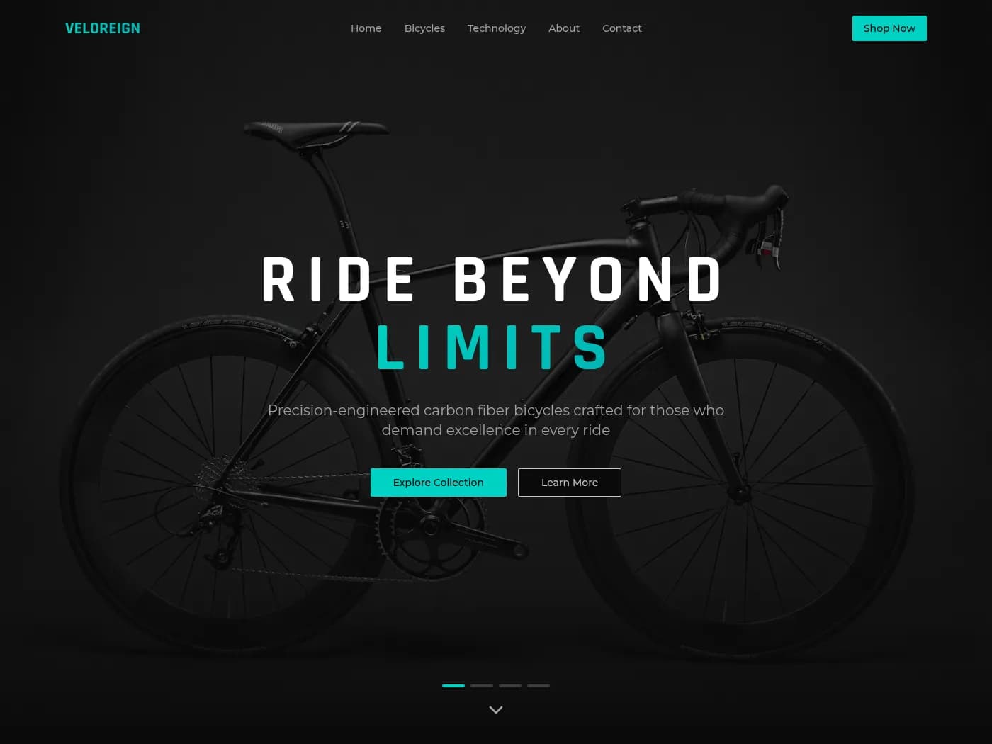 Veloreign – A Luxury Cycling Brand Cinematic Website