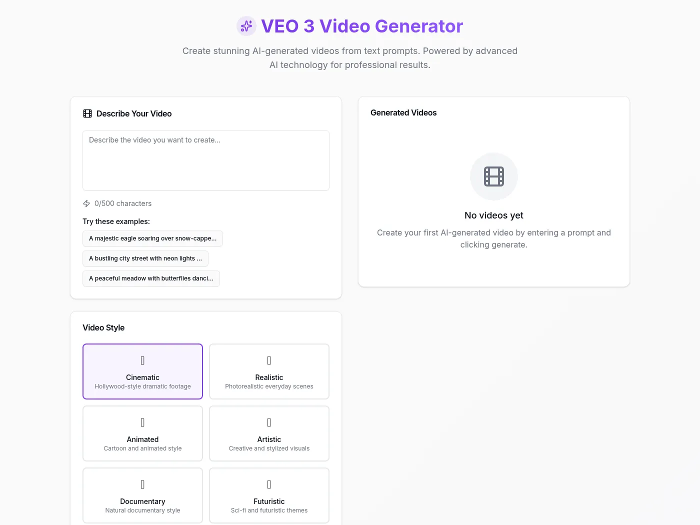 Veo 3 Free Video Generator