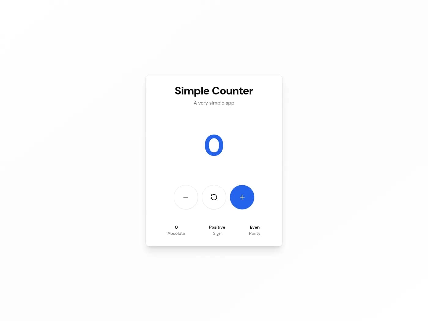 Very Simple App