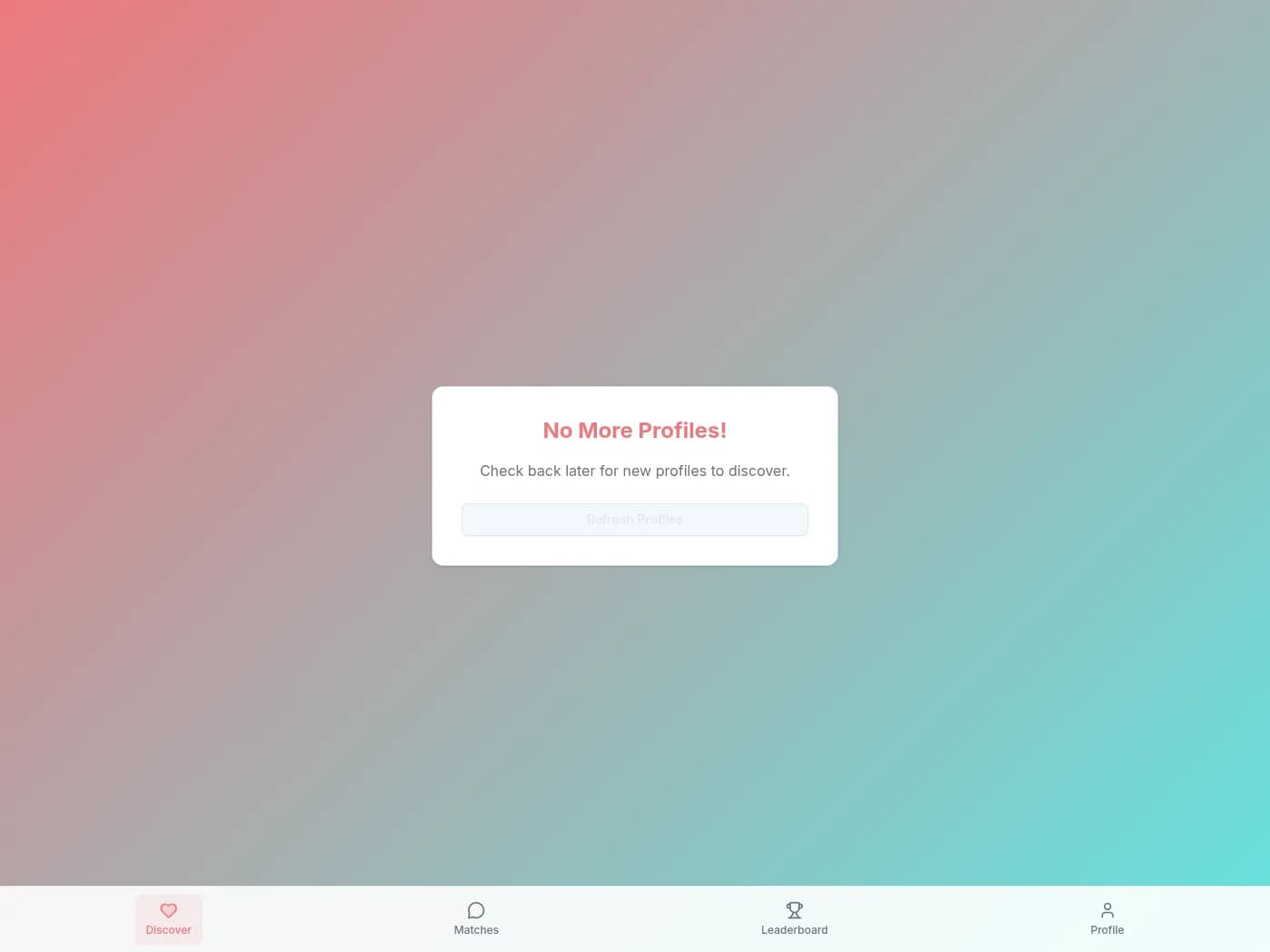 VibeCheck – Social Vibe & Matching App