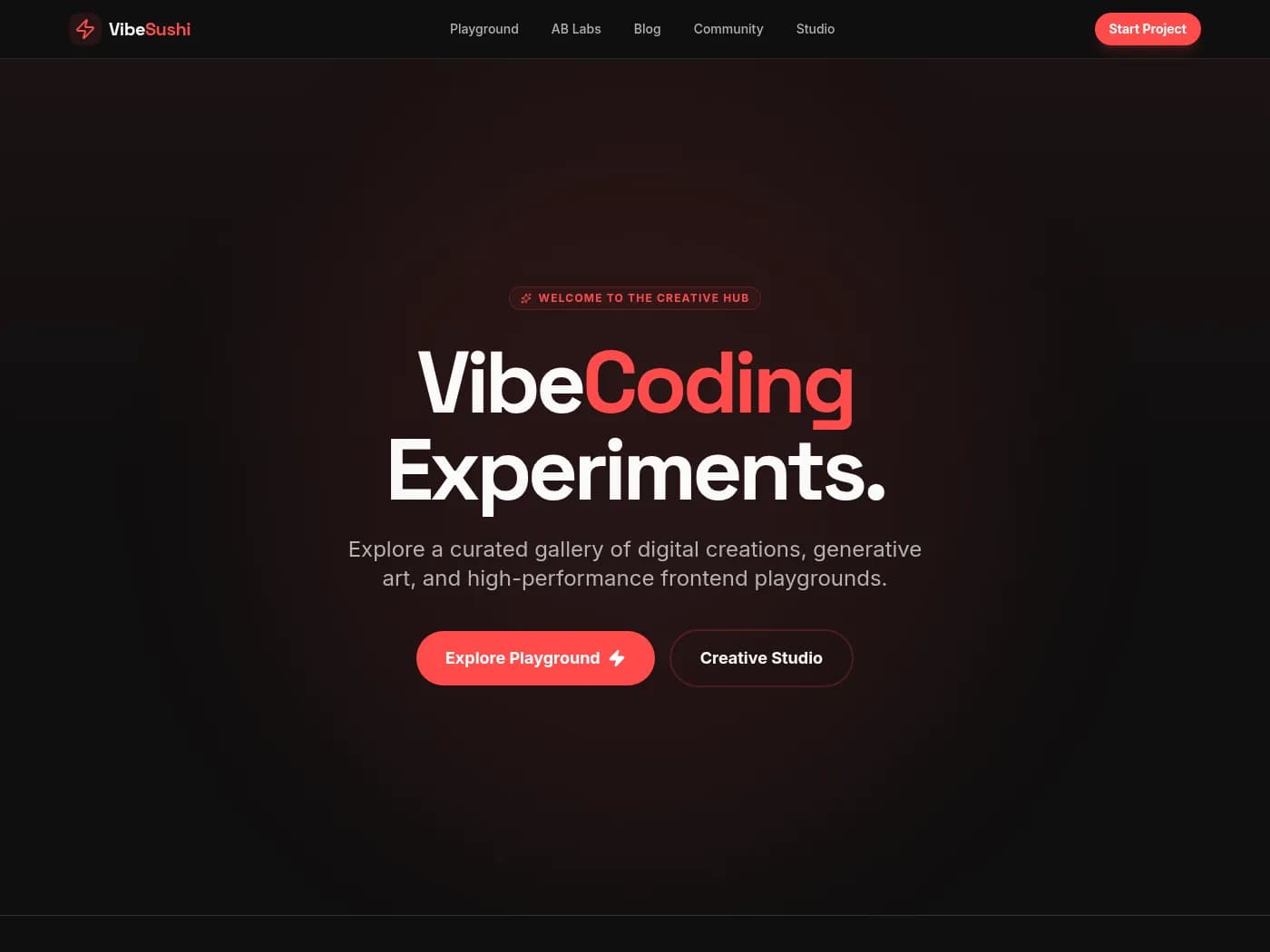 VibeSushi Creative Portal
