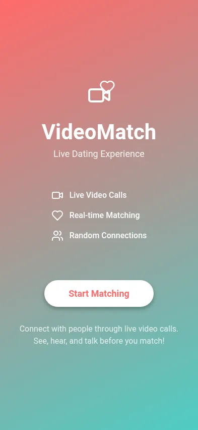 Video Conference Dating App