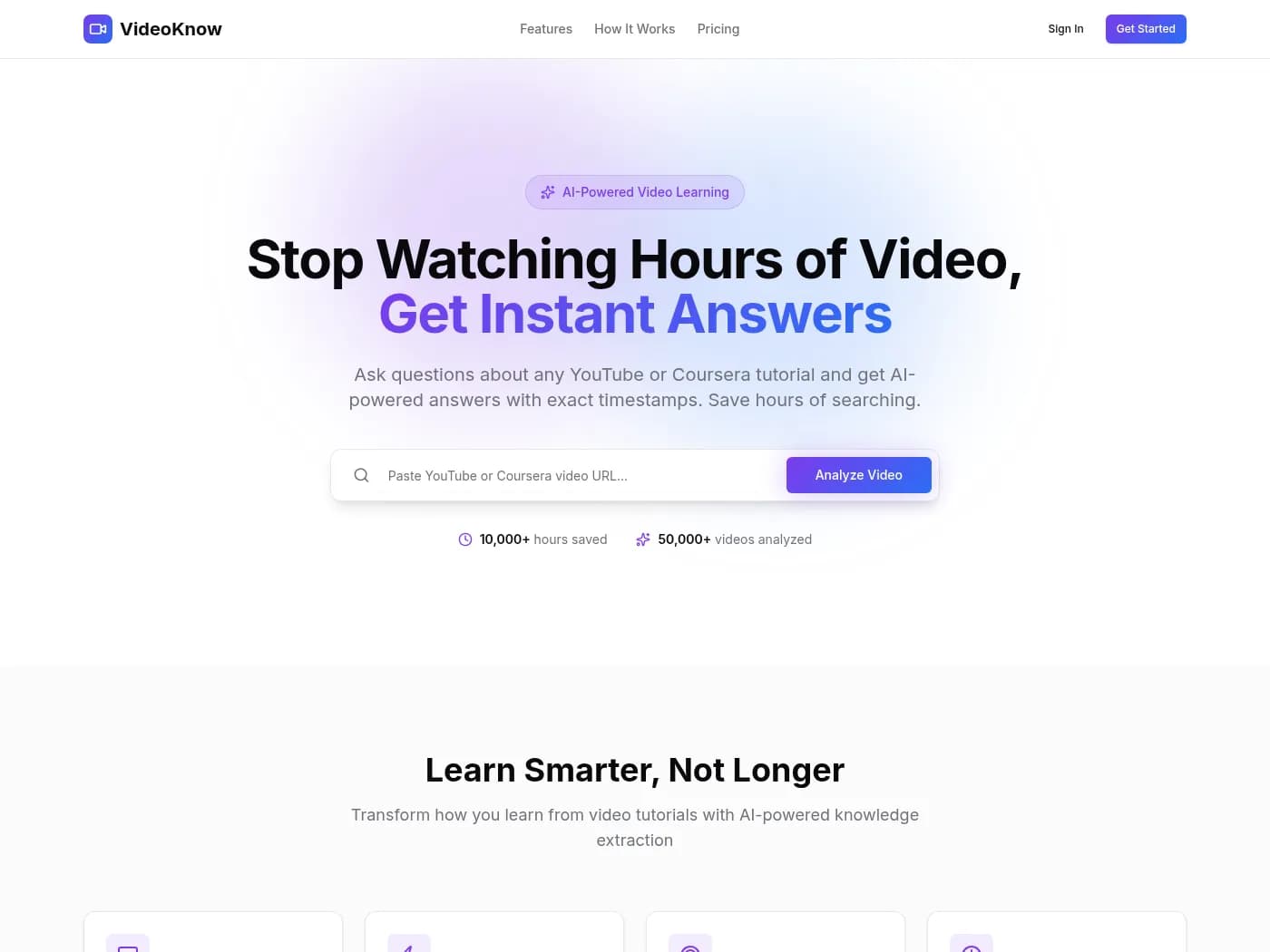 Video Knowledge Retriever Platform