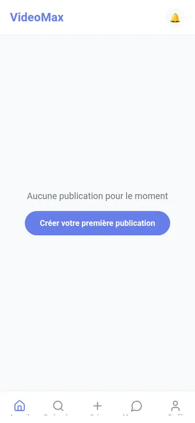 VideoMax - Réseau Social Moderne et Sécurisé