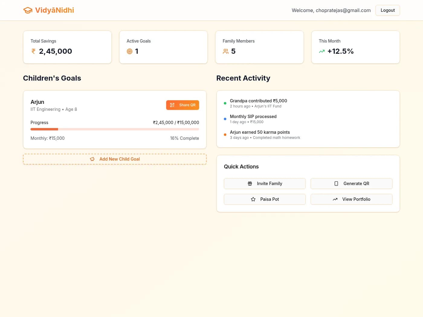 VidyāNidhi: India's Family-Powered Education Engine