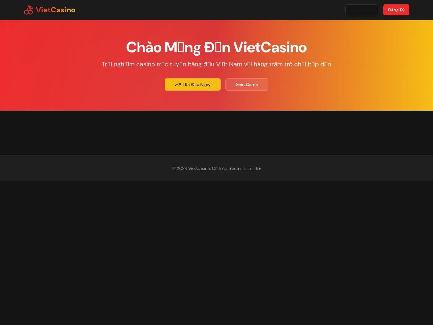VietCasino Web Portal