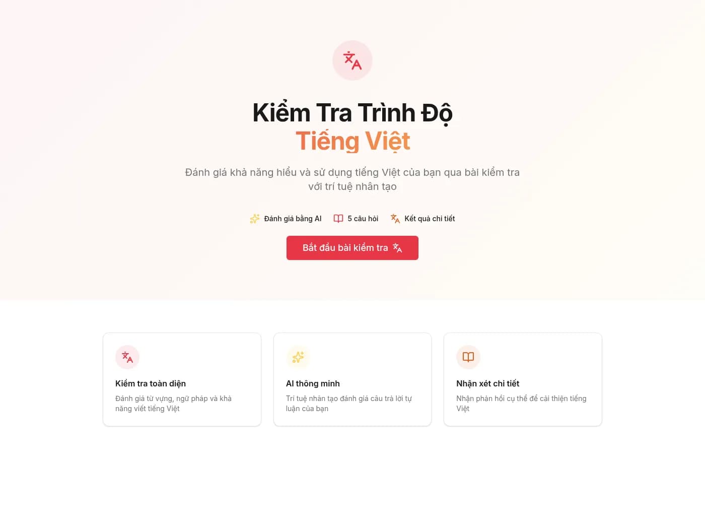 Vietnamese Language Proficiency Checker