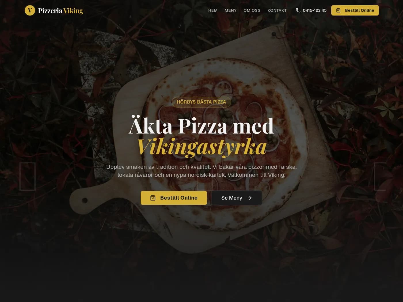 Viking Pizza Web