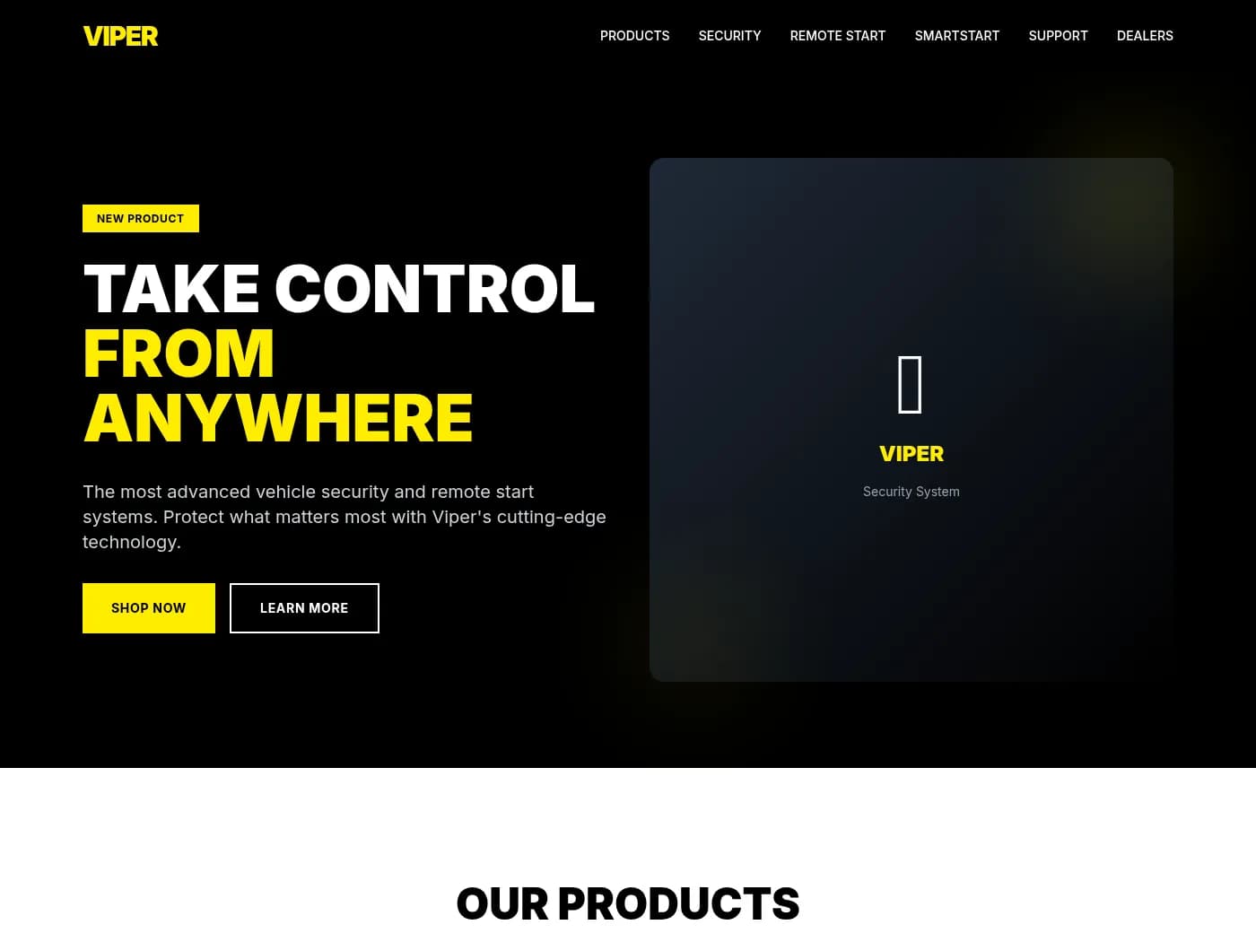 Viper.com Web Clone
