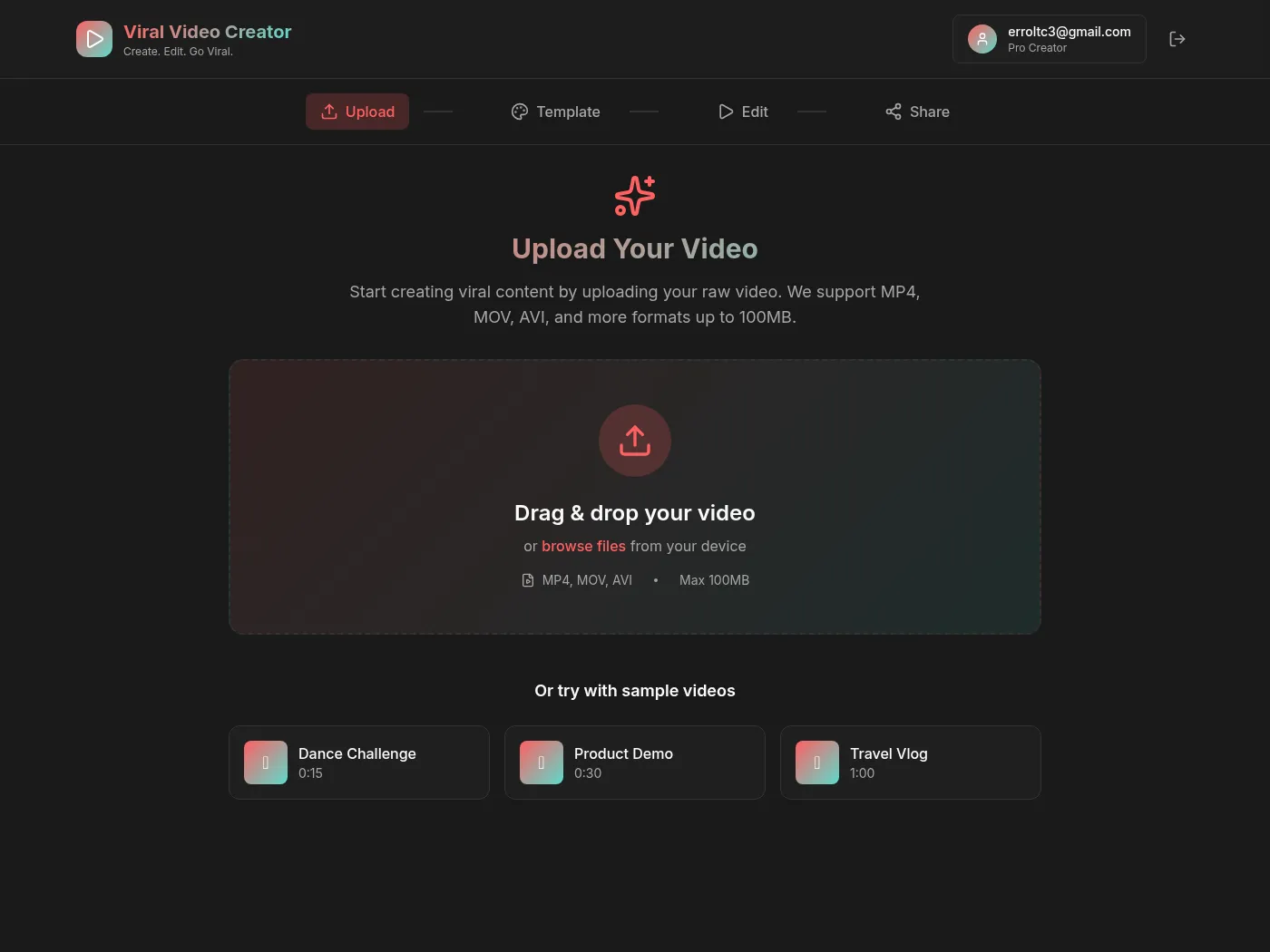 Viral Video Creator