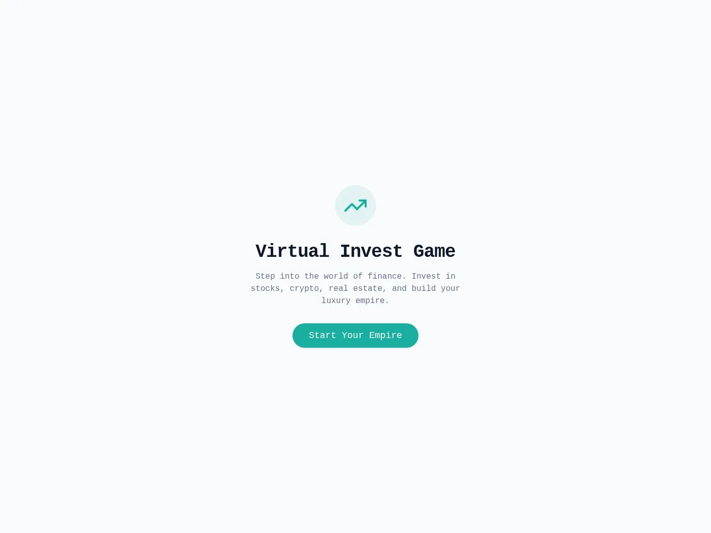 Virtual Invest Game