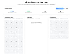 Virtual Memory Visualization Simulator