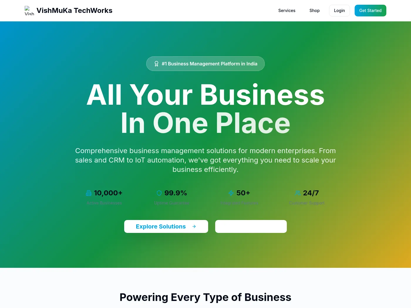 VishMuKa TechWorks Unified Business Platform