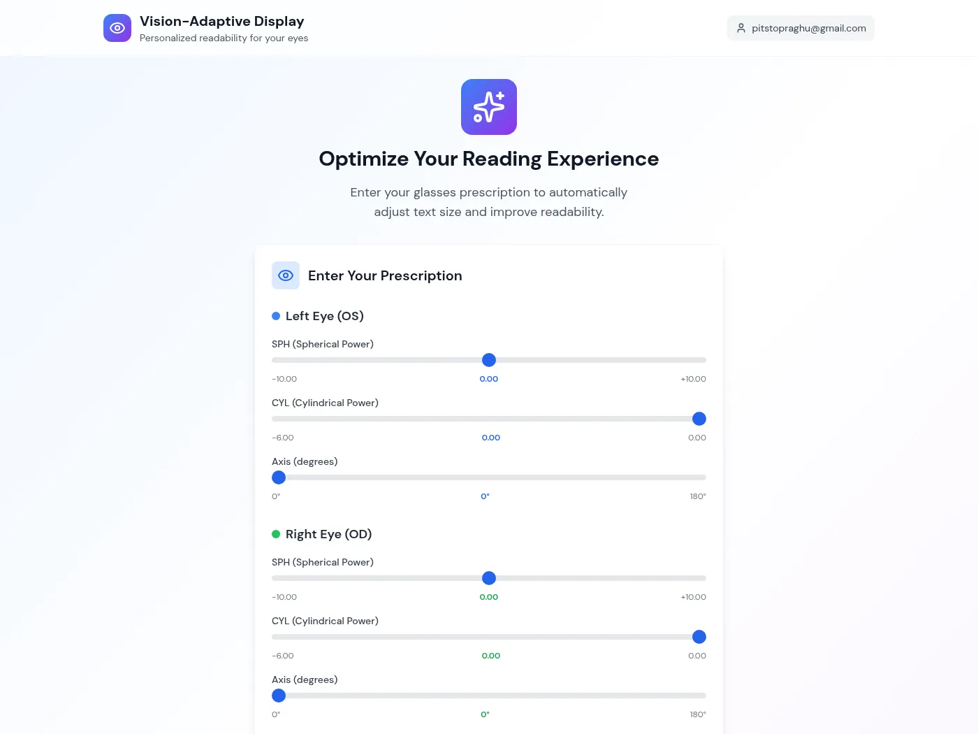Vision-Adaptive Display Enhancer