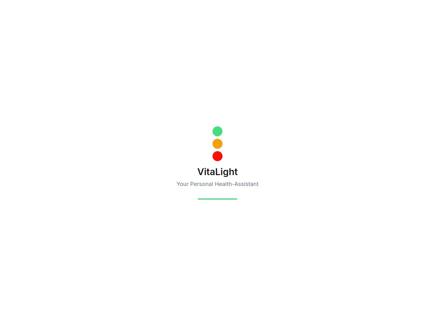 VitaLight – Personalized Traffic-Light Wellness Assistant