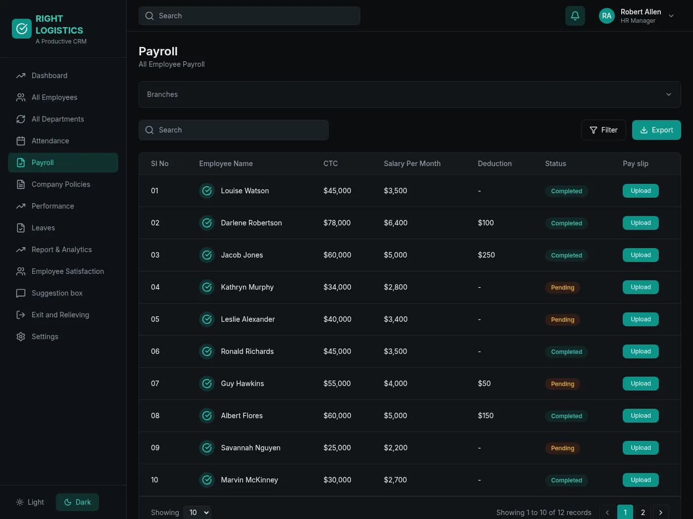 Vite React Tailwind UI Starter