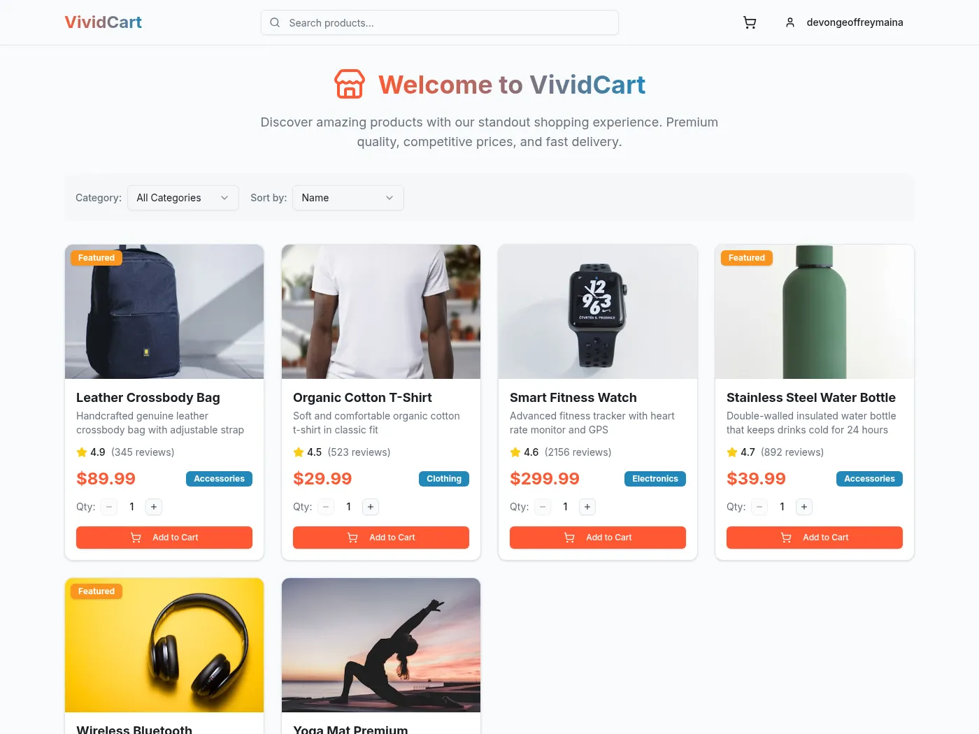 VividCart: Standout Responsive E-commerce Shop