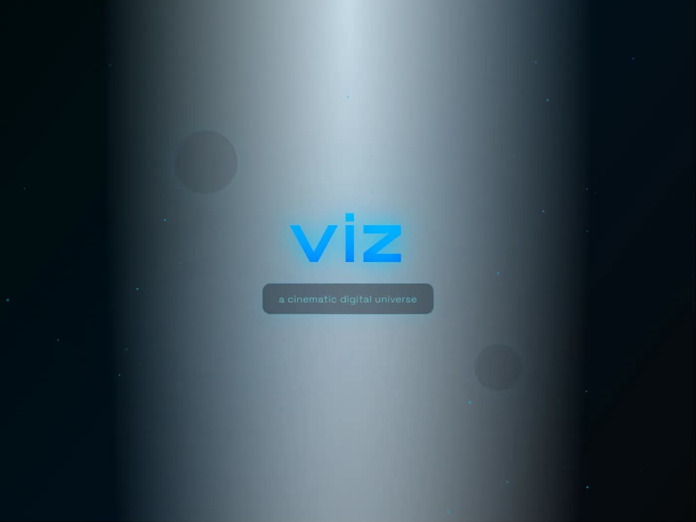 viz — A Cinematic 3D Glass Portfolio Universe