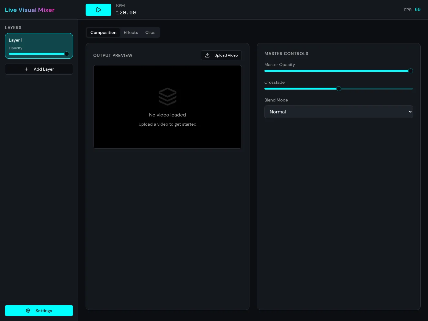 Live Visual Mixer
