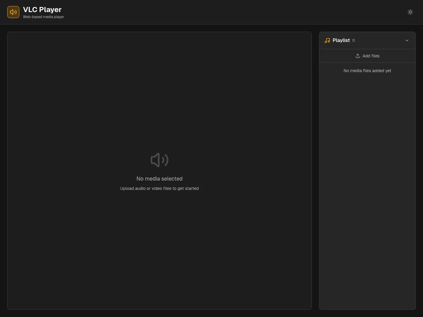 VLC Web Player