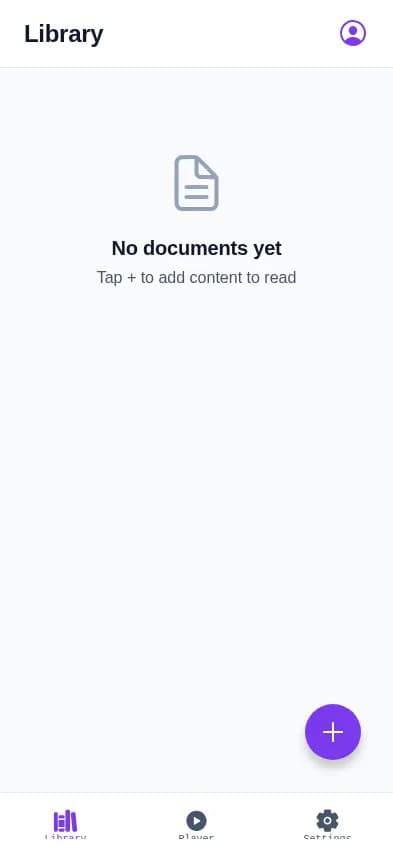 VocalFlow Text Reader