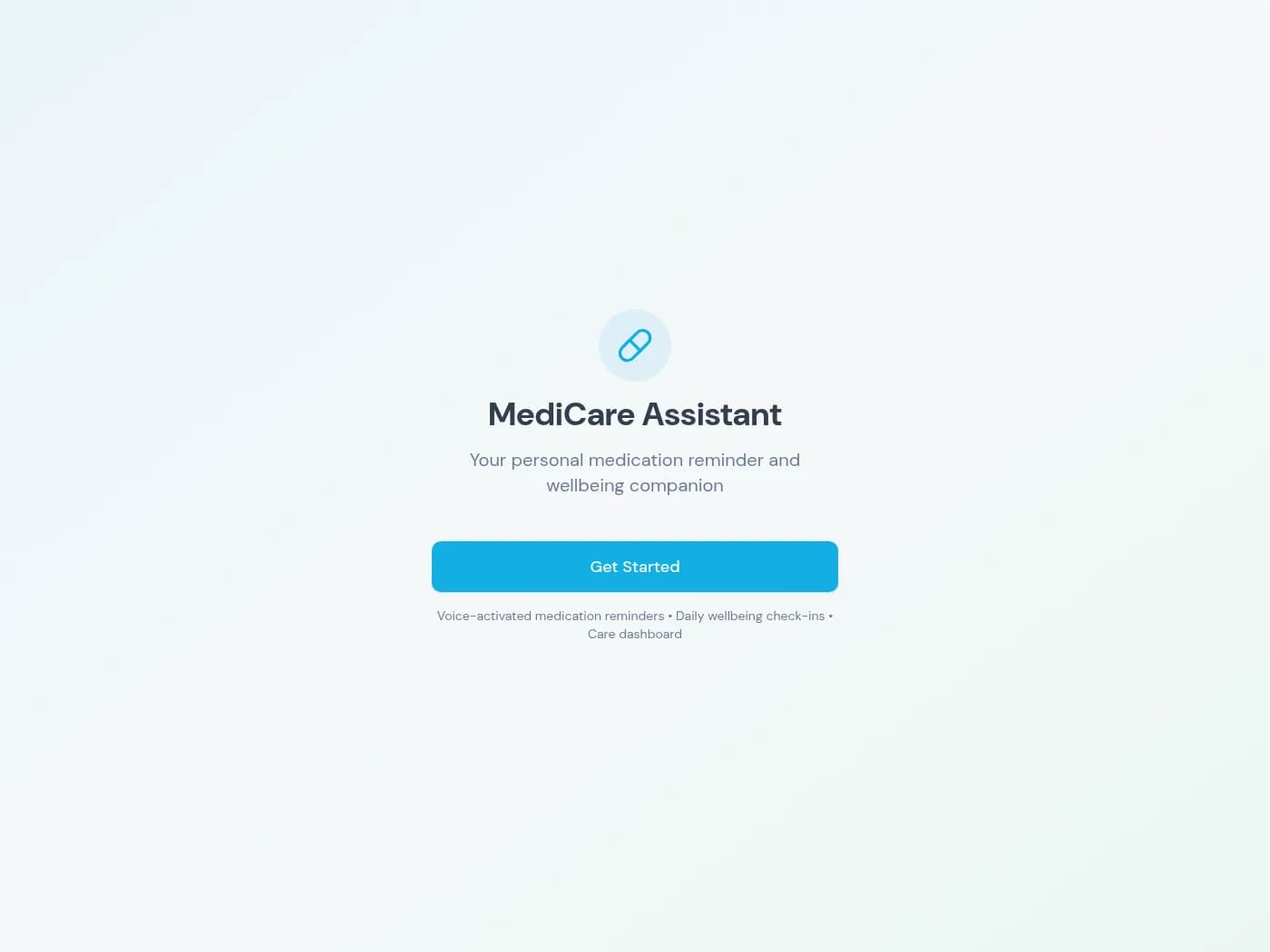 Voice-Activated Medication Assistant and Care Dashboard