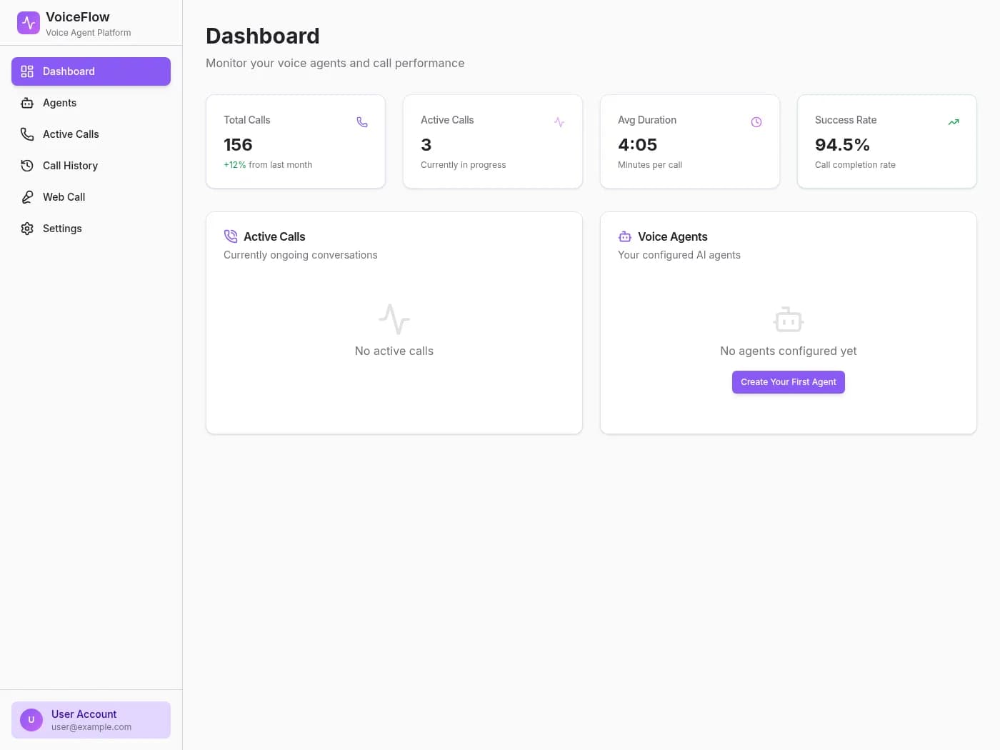Voice Agent Orchestration Platform with Ultravox and Plivo