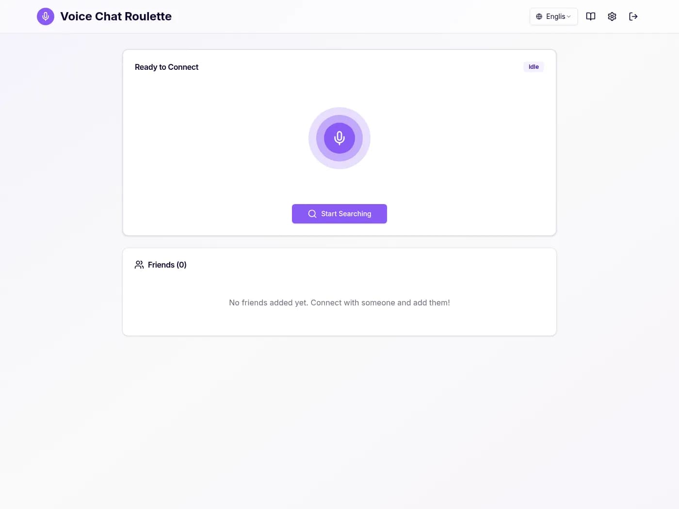 Voice-Based Chat Roulette with WebRTC