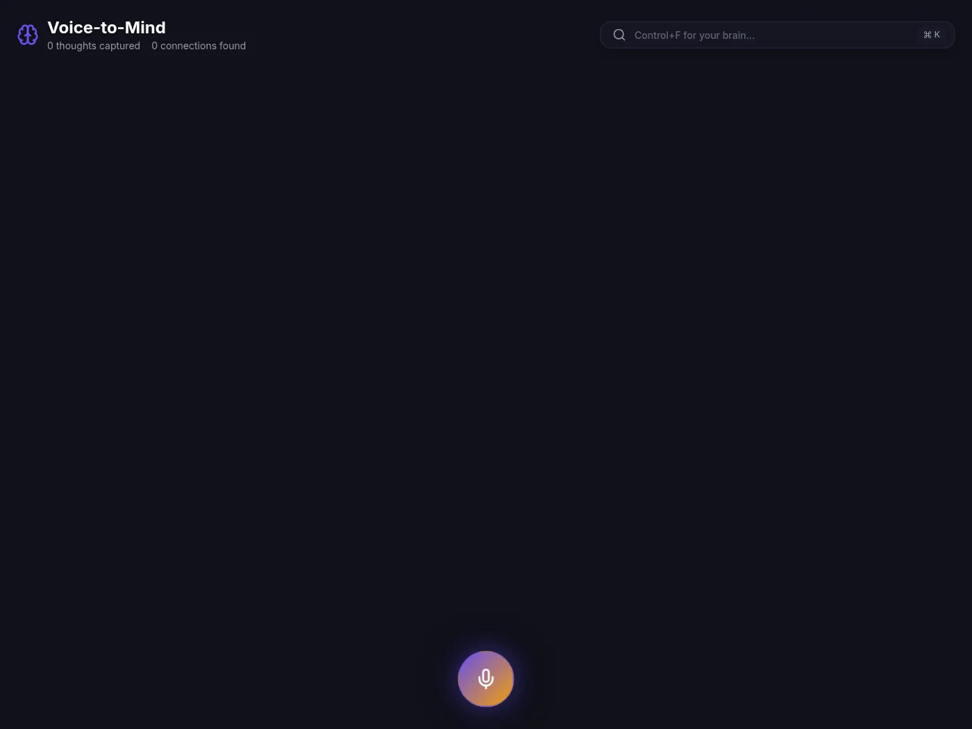 Voice-to-Mind: AI-Powered Thought Mapping System