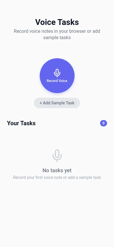 Voice-to-Todo: Frictionless Voice Task Manager