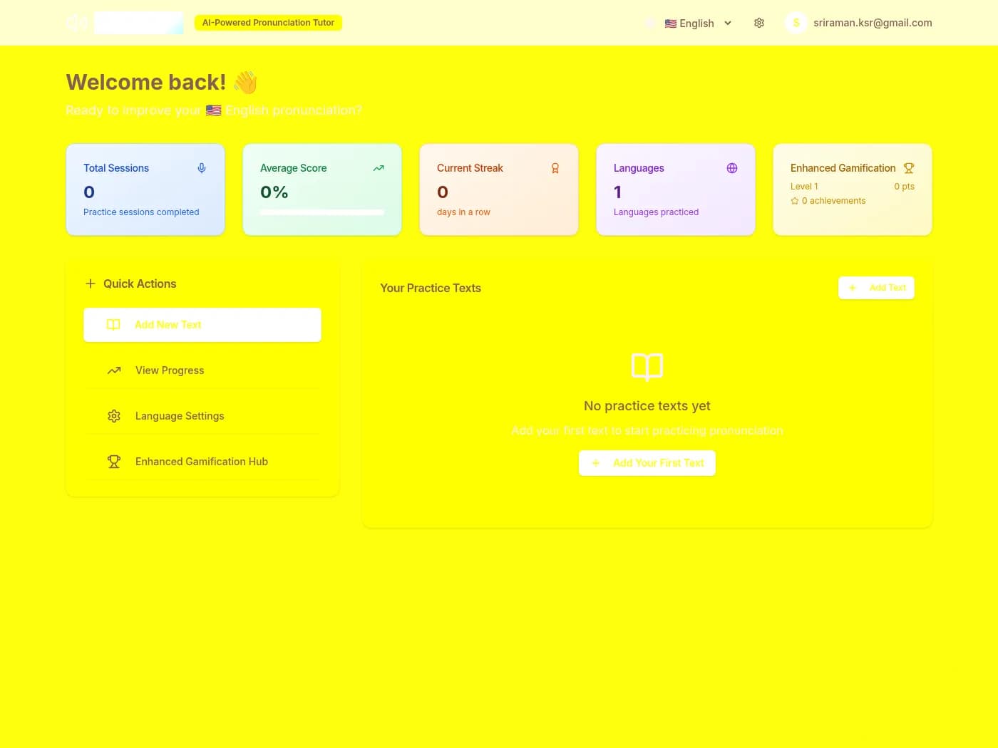 VoiceCraft - Multilingual Reading & Pronunciation Tutor