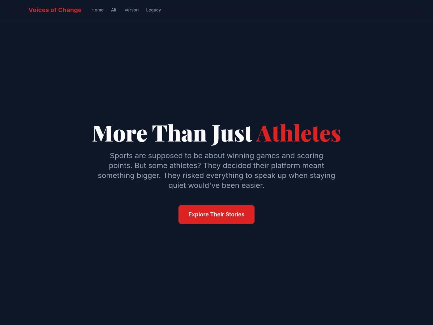Voices of Change: African American Athletes as Social Justice Champions