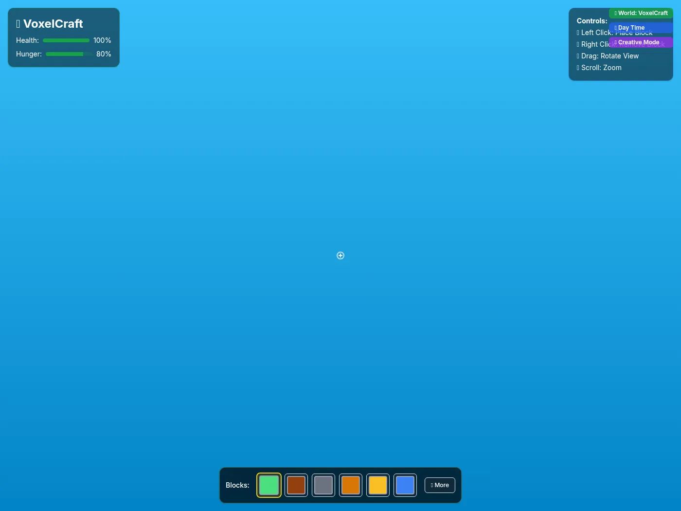 VoxelCraft: Next-Gen 3D Sandbox Game