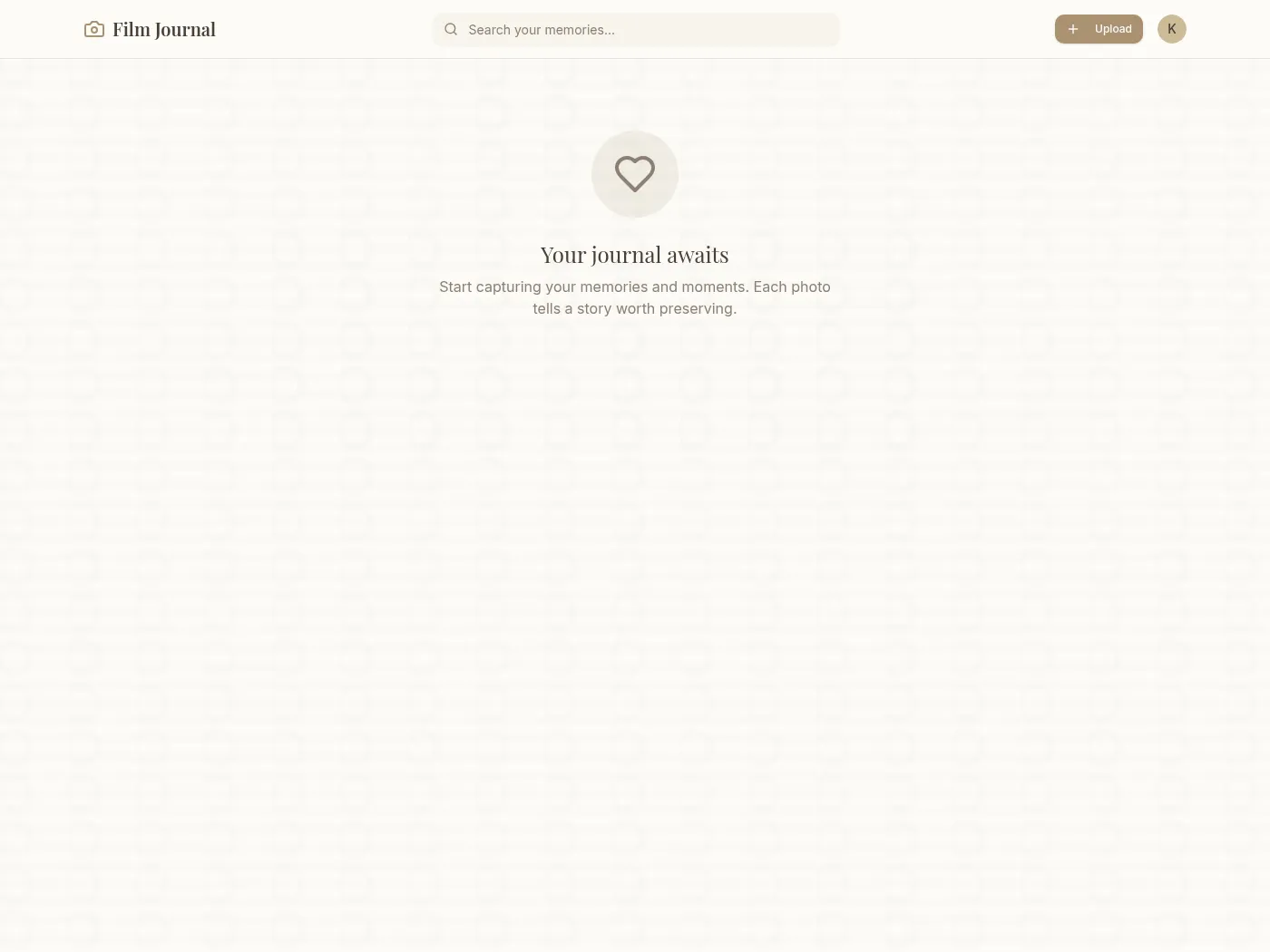 VSCO-style Photo Journal