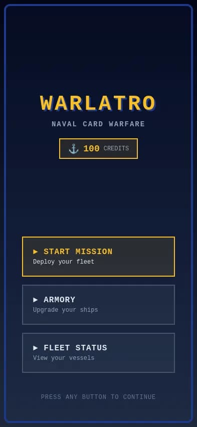 War Roguelike: Casino Card Clash