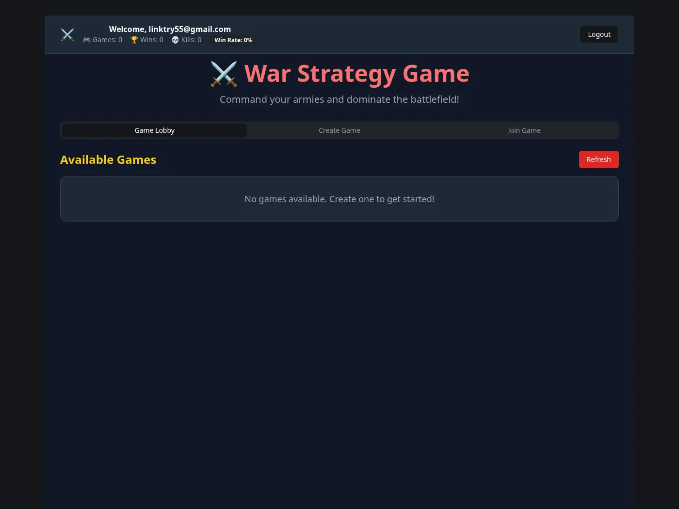 War Strategy Game