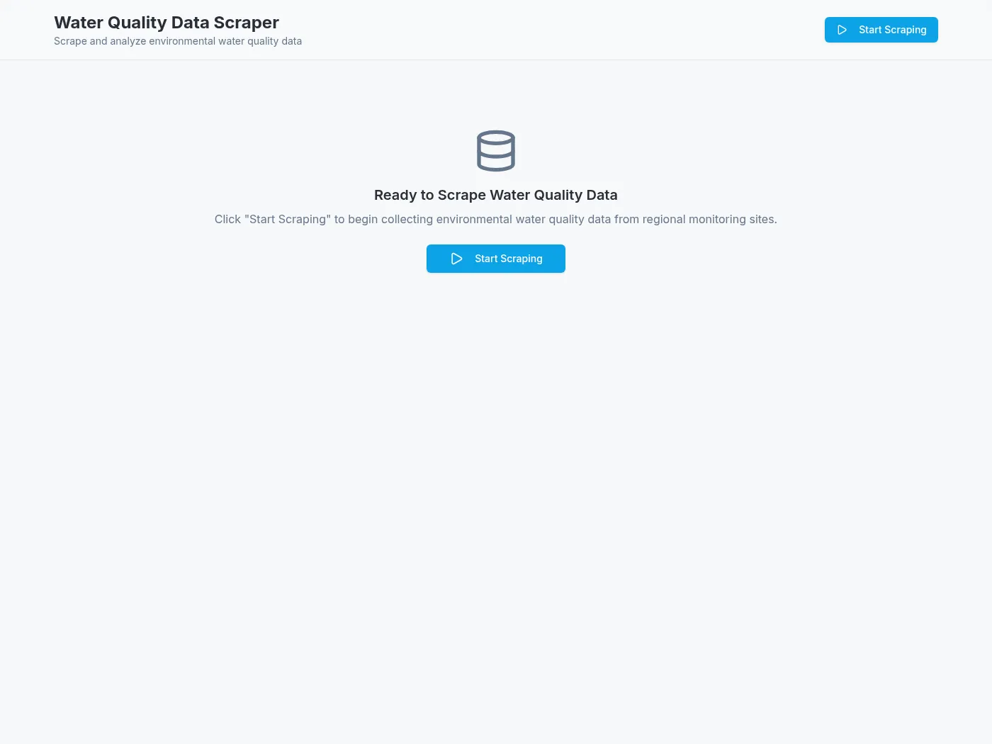 Environmental Water Quality Data Scraper & Cleaner