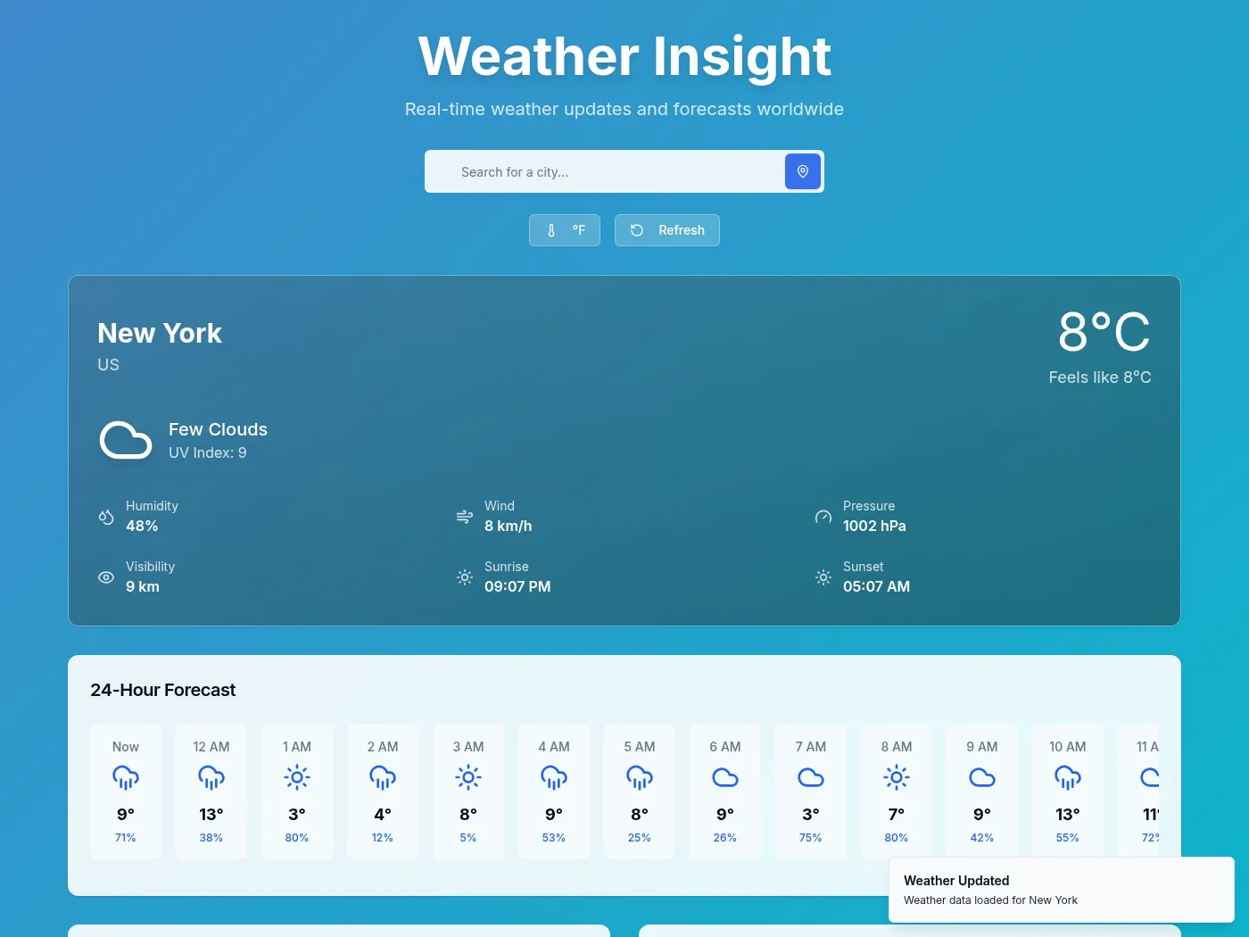 Weather Insight App