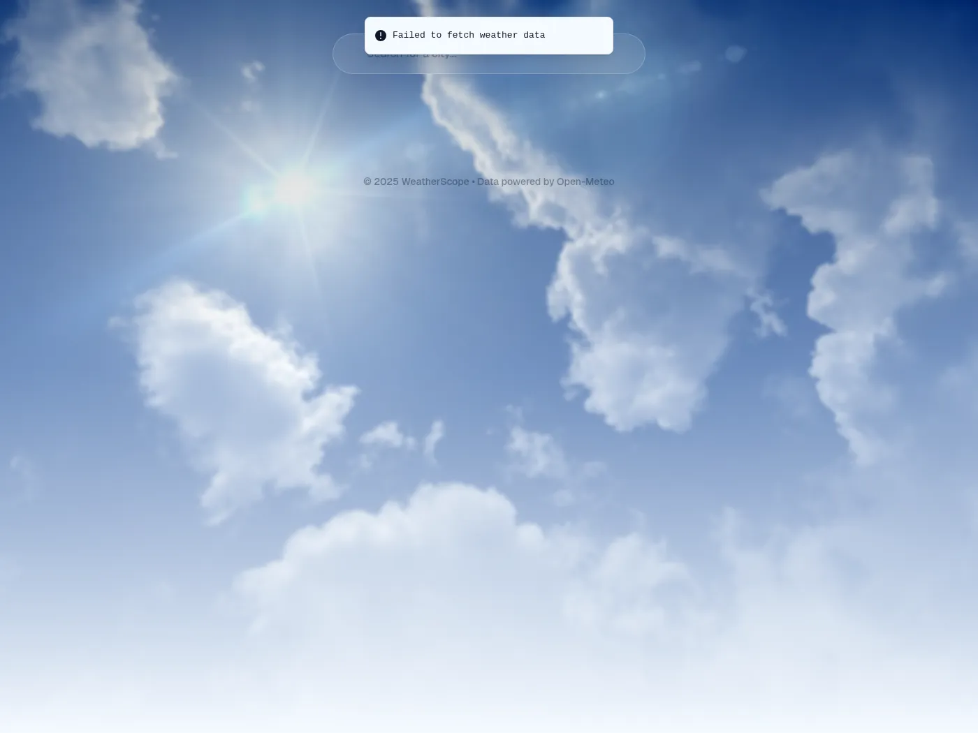 WeatherScope